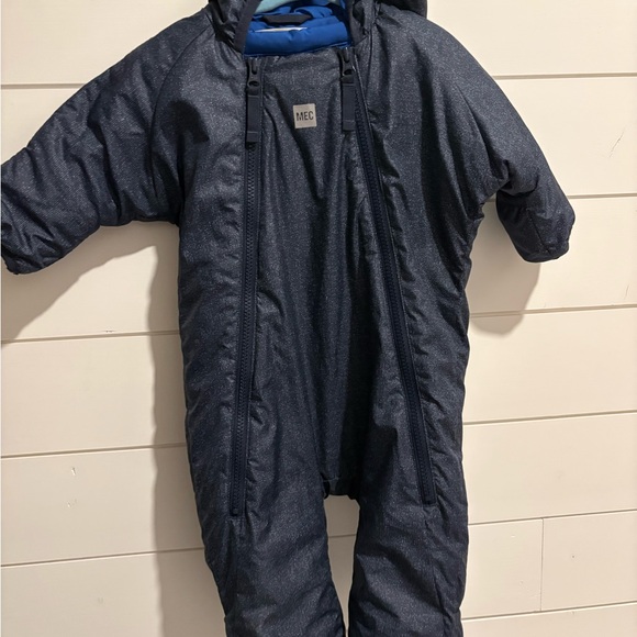 MEC | Jackets & Coats | Mec Dark Blue Infant Snowsuit | Poshmark